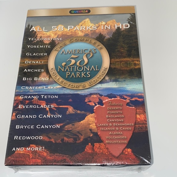 Questar | Media | Nip 3 Dvd Set All 58 Parks In Hd | Poshmark